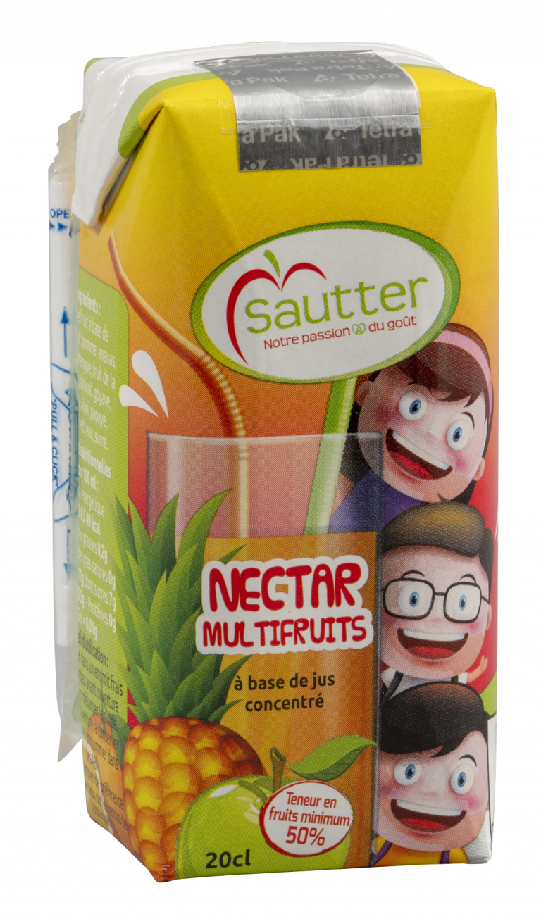 Nectar Multifruits 20cl - Sautter-pomor.fr